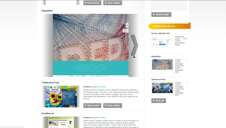 Fermicoding Internet Engineering Php Drupal React Nodejs Mobile Development Fermicoding
